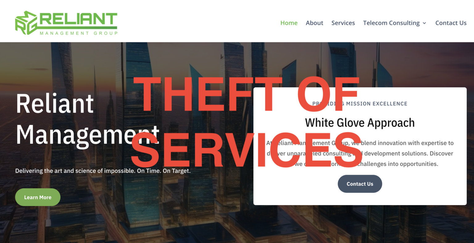 Richard Kyaw Reliant Management - Theft of Services - LaSorsa ...