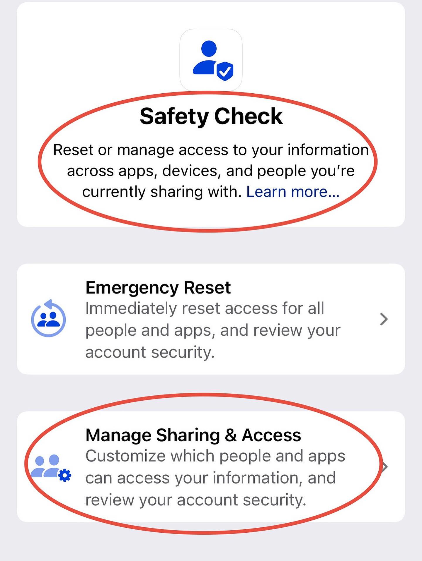 iPhone Privacy Tip: Run a Safety Check - LaSorsa & Associates ...