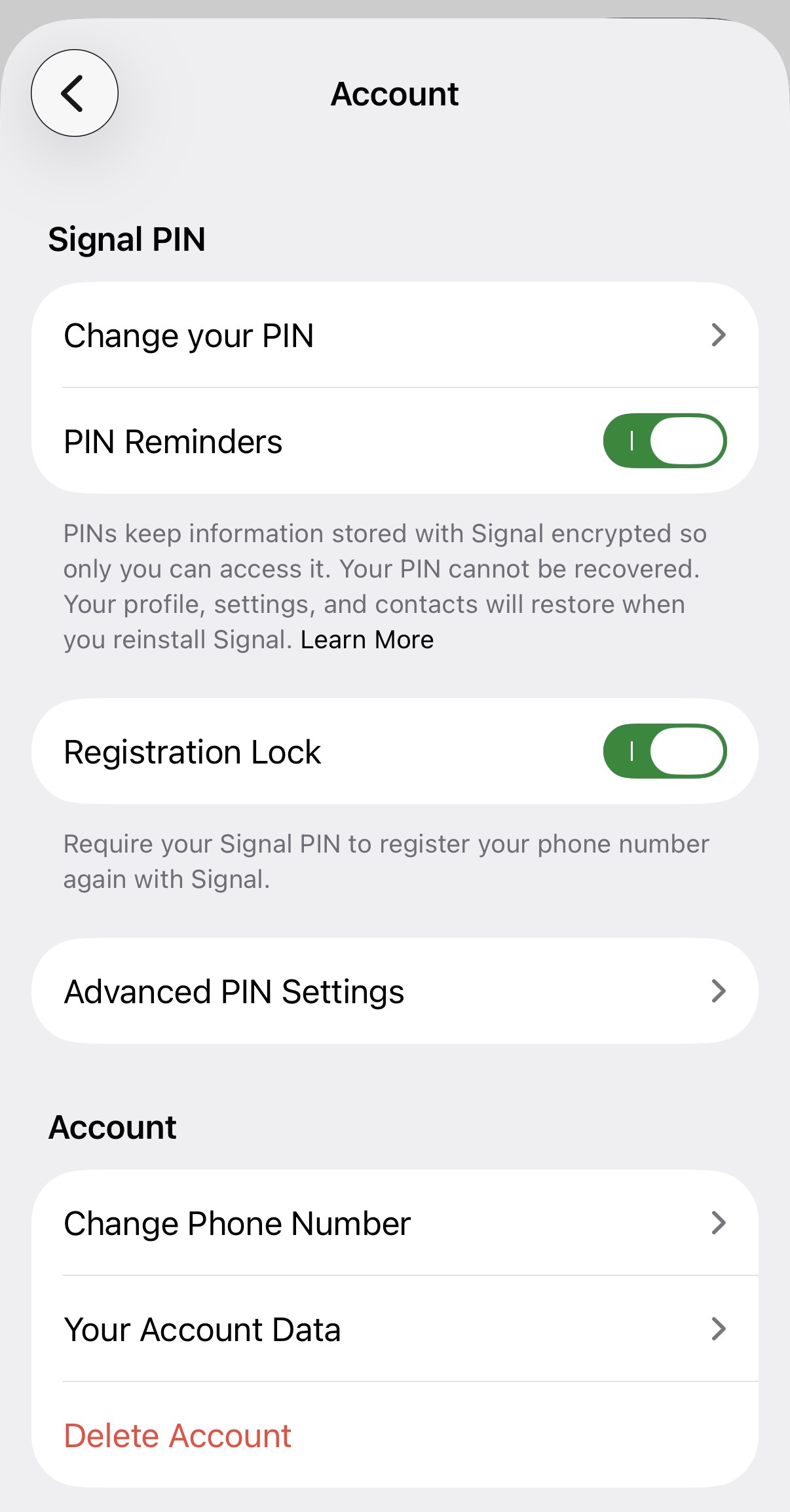Signal App - Enhanced Security and Privacy Settings - LaSorsa ...